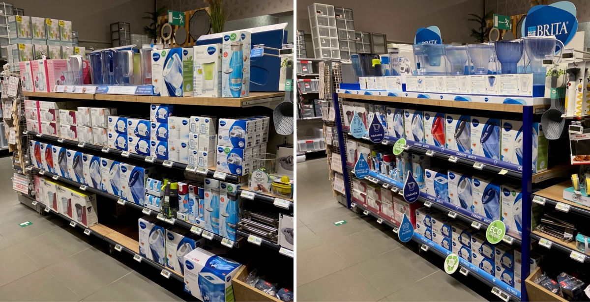 BRITA haalt POS-materiaal door de filter van POP Solutions