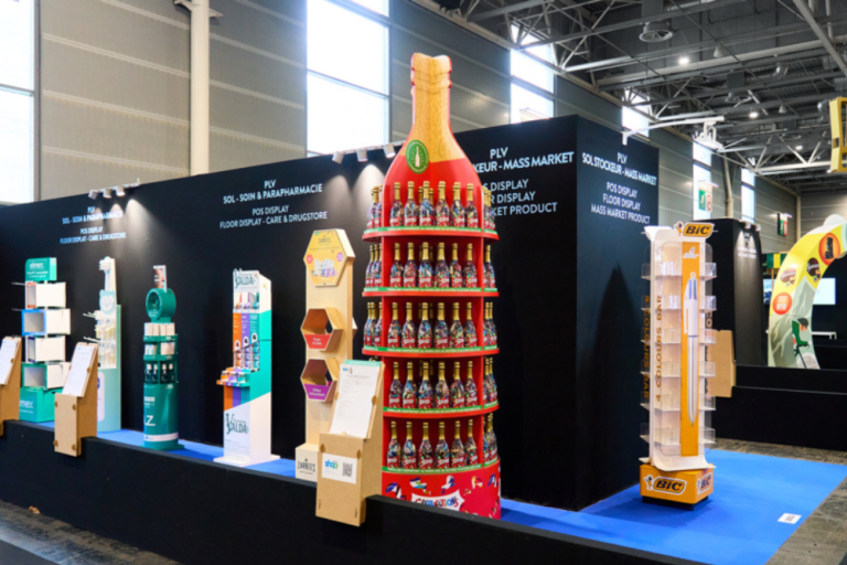 Een ecologisch ontworpen display voor Total Marketing Support en Mars